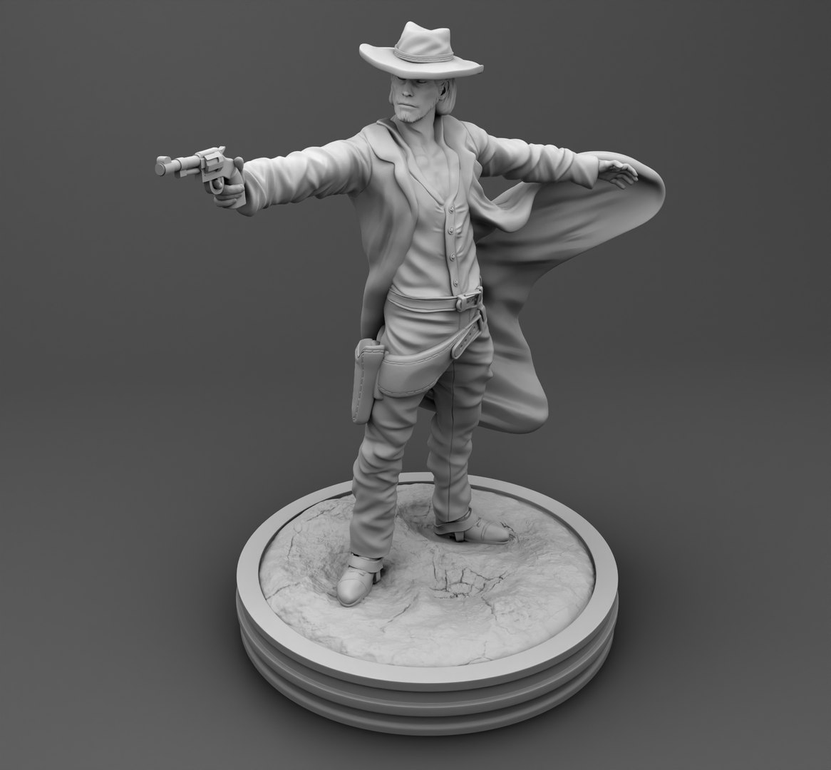 Gangster Cowboy 3D Model - TurboSquid 1945355