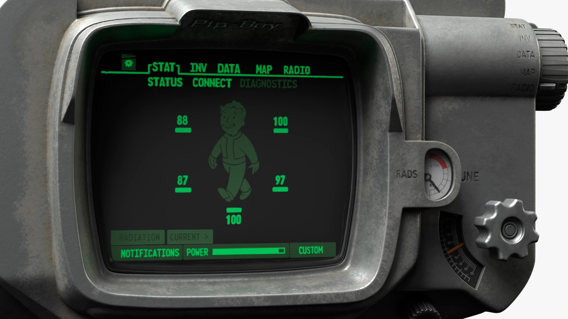 Fallout Pip Boy 3D Model - TurboSquid 2256034