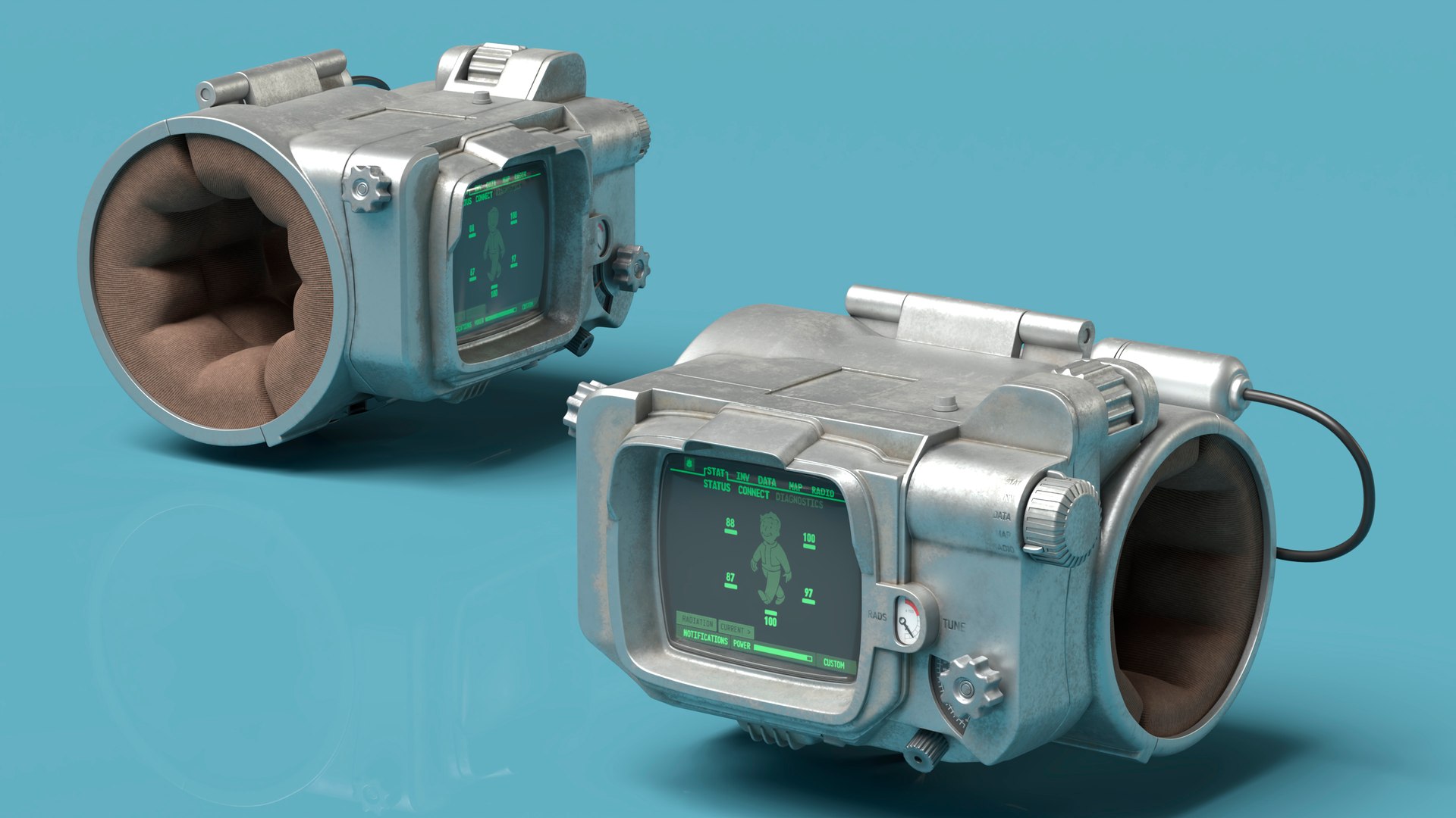 Fallout Pip Boy 3D Model - TurboSquid 2256034