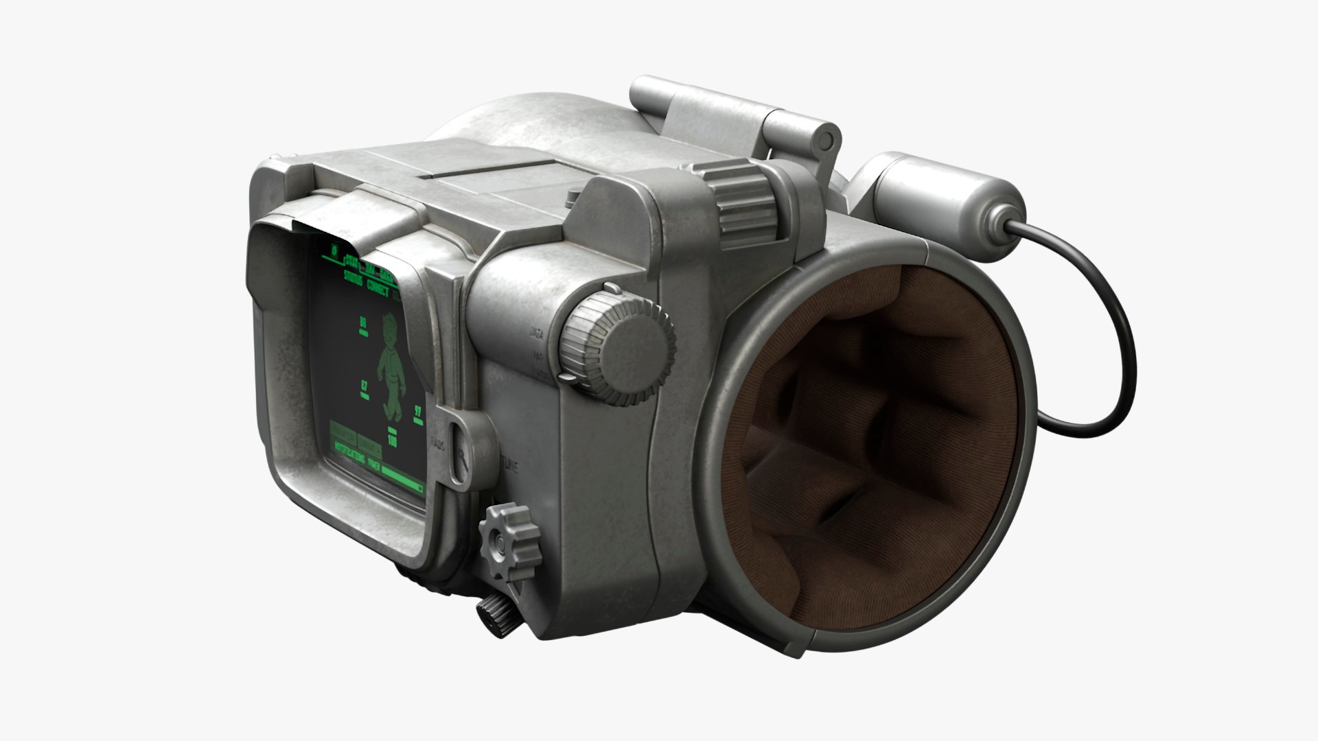 Fallout Pip Boy 3D Model - TurboSquid 2256034