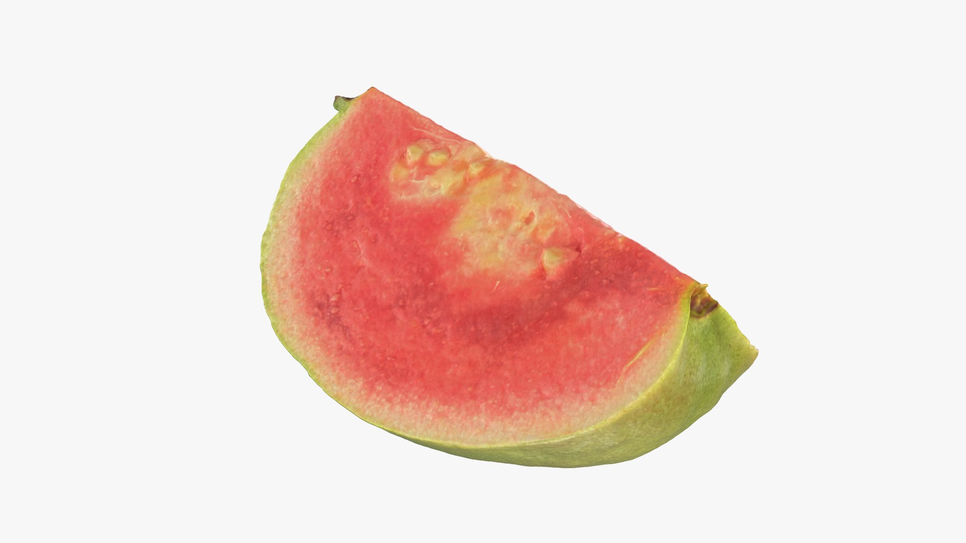 Slice Pink Guava 01 Raw Scan 3D Model - TurboSquid 2425134