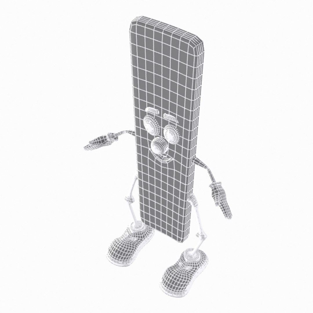 Ruler Character Rule 3d Model