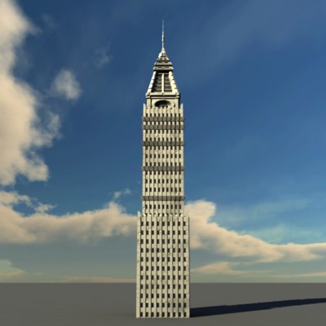 Lightwave Futuristic Skyscraper