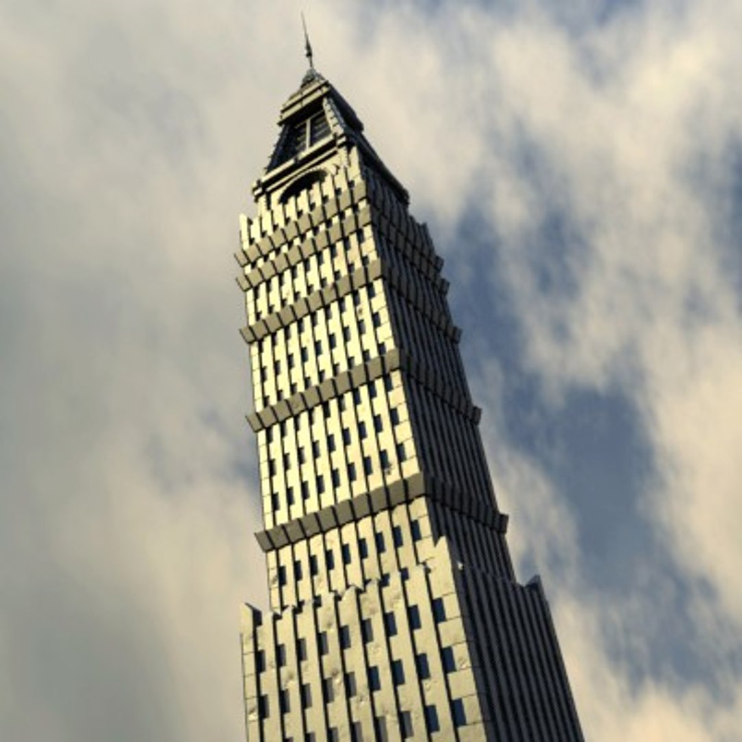 Lightwave Futuristic Skyscraper