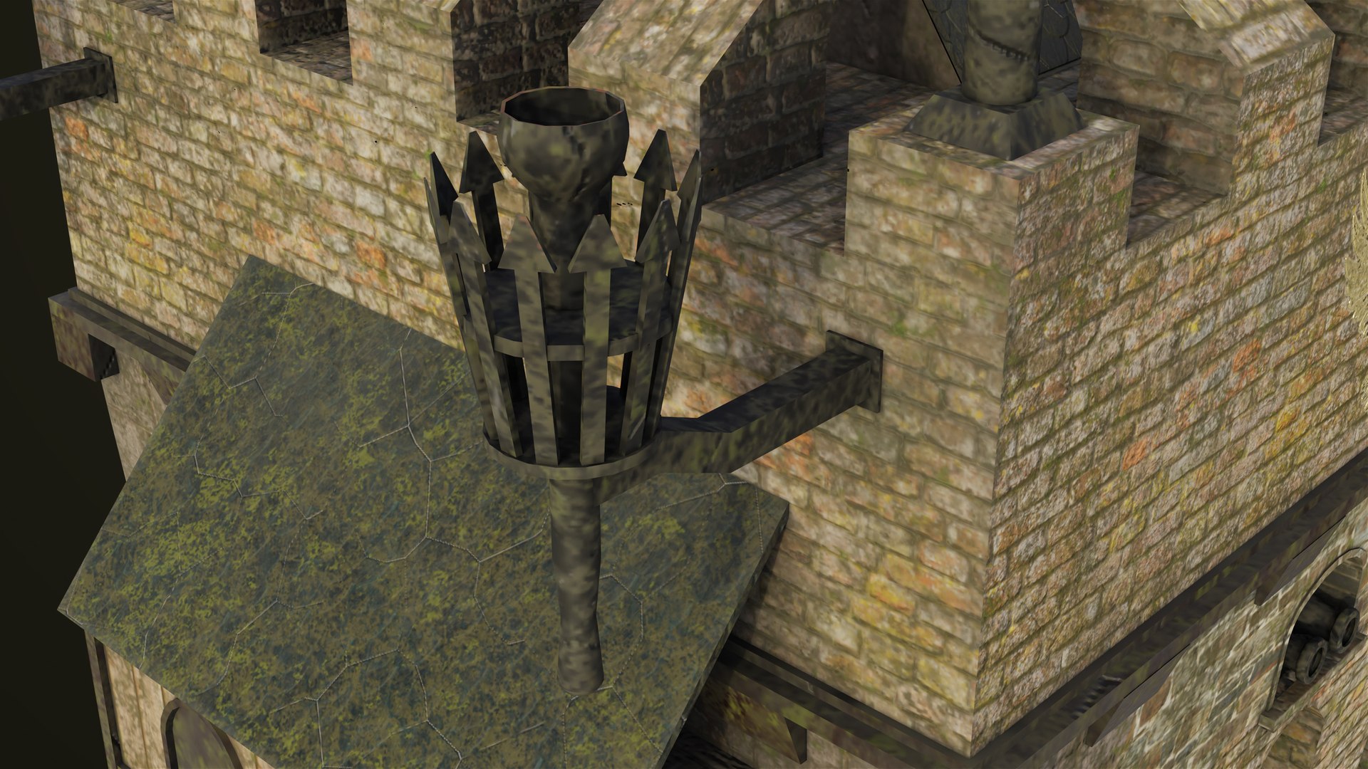 3D Old Castle Watch Tower 01 All PBR Unity UE Textures - TurboSquid 2062305