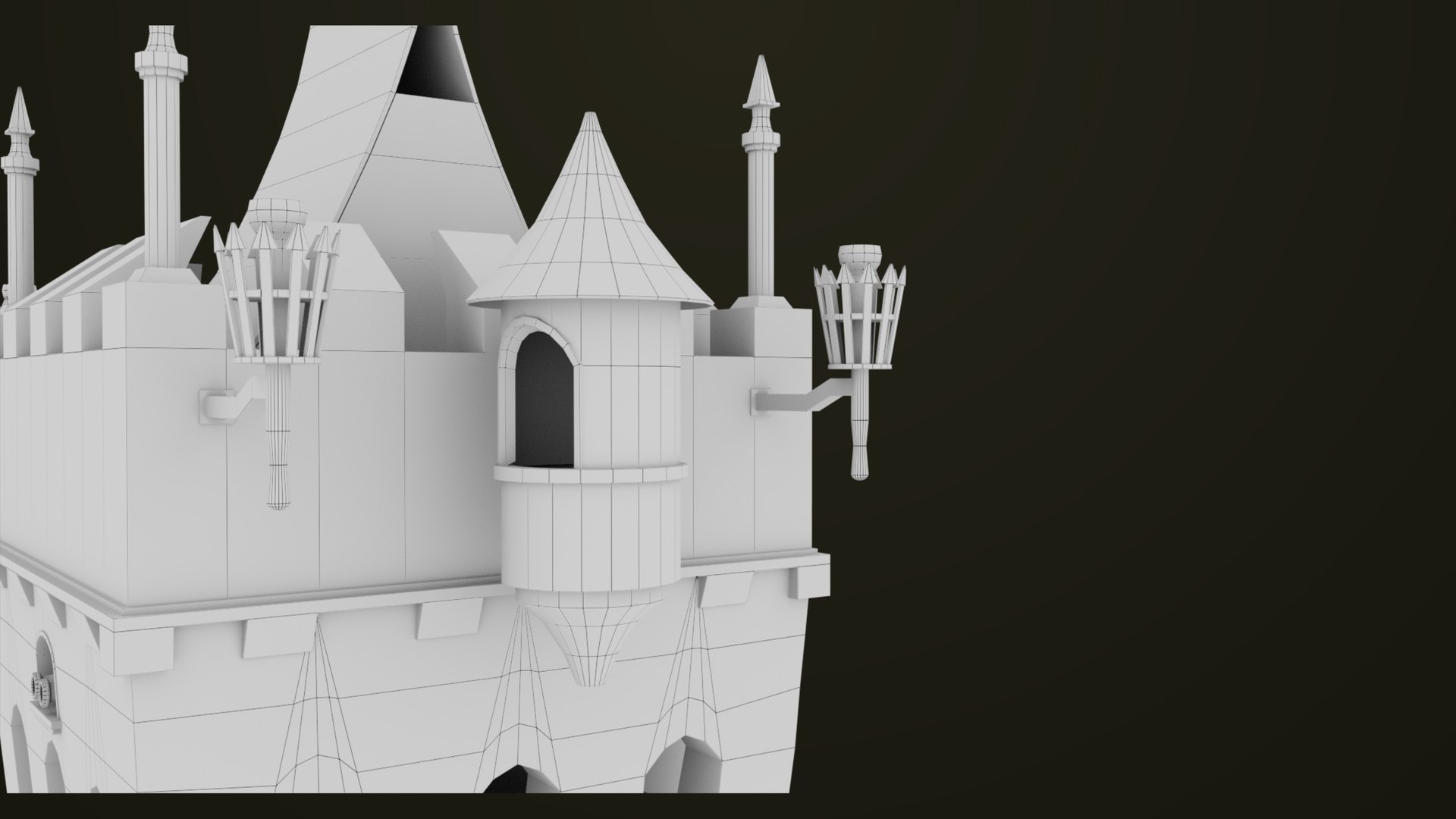 3D Old Castle Watch Tower 01 All PBR Unity UE Textures - TurboSquid 2062305