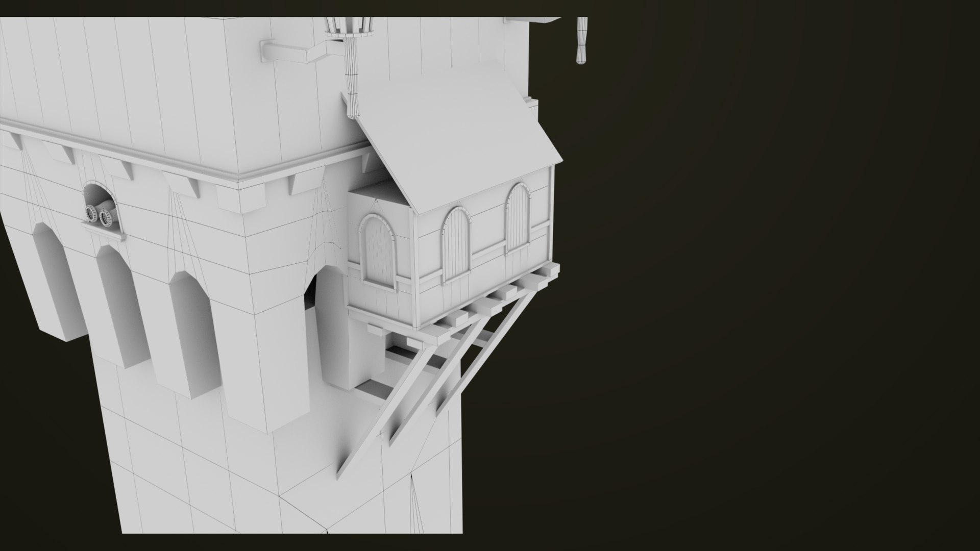 3D Old Castle Watch Tower 01 All PBR Unity UE Textures - TurboSquid 2062305