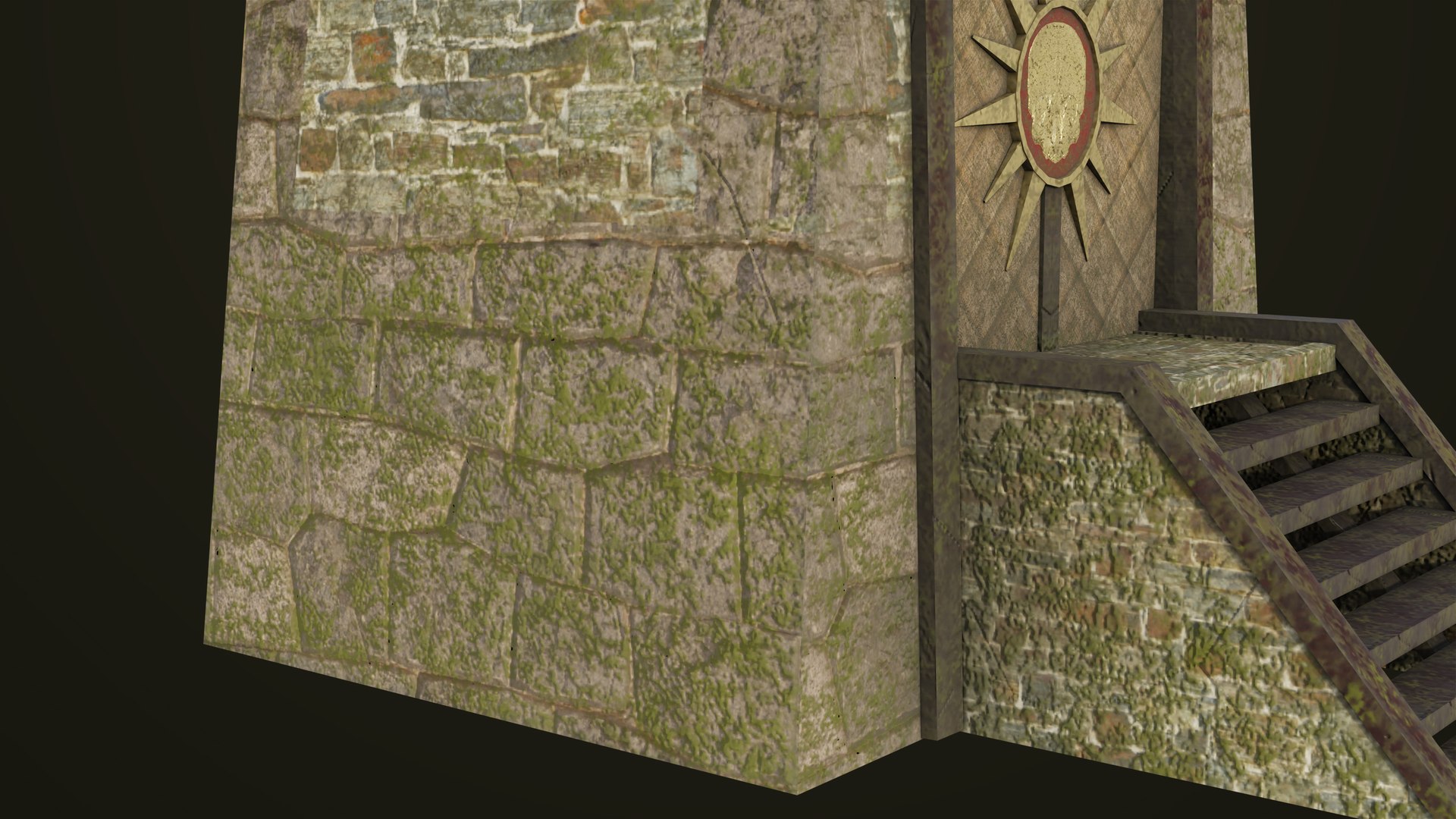 3D Old Castle Watch Tower 01 All PBR Unity UE Textures - TurboSquid 2062305