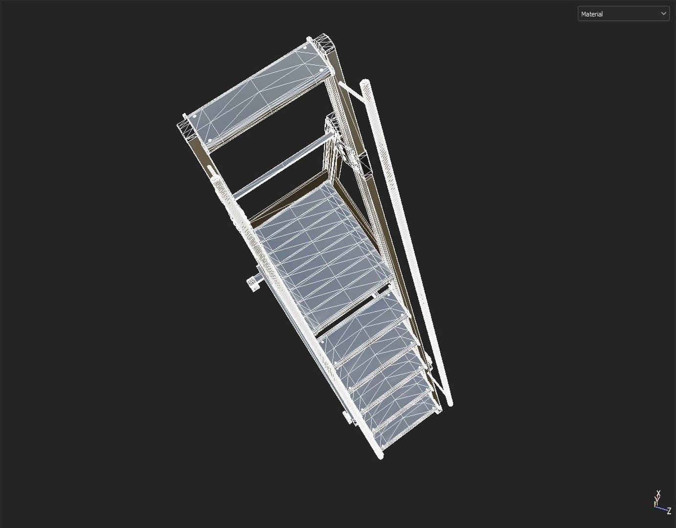 3D Ladder - TurboSquid 2249157