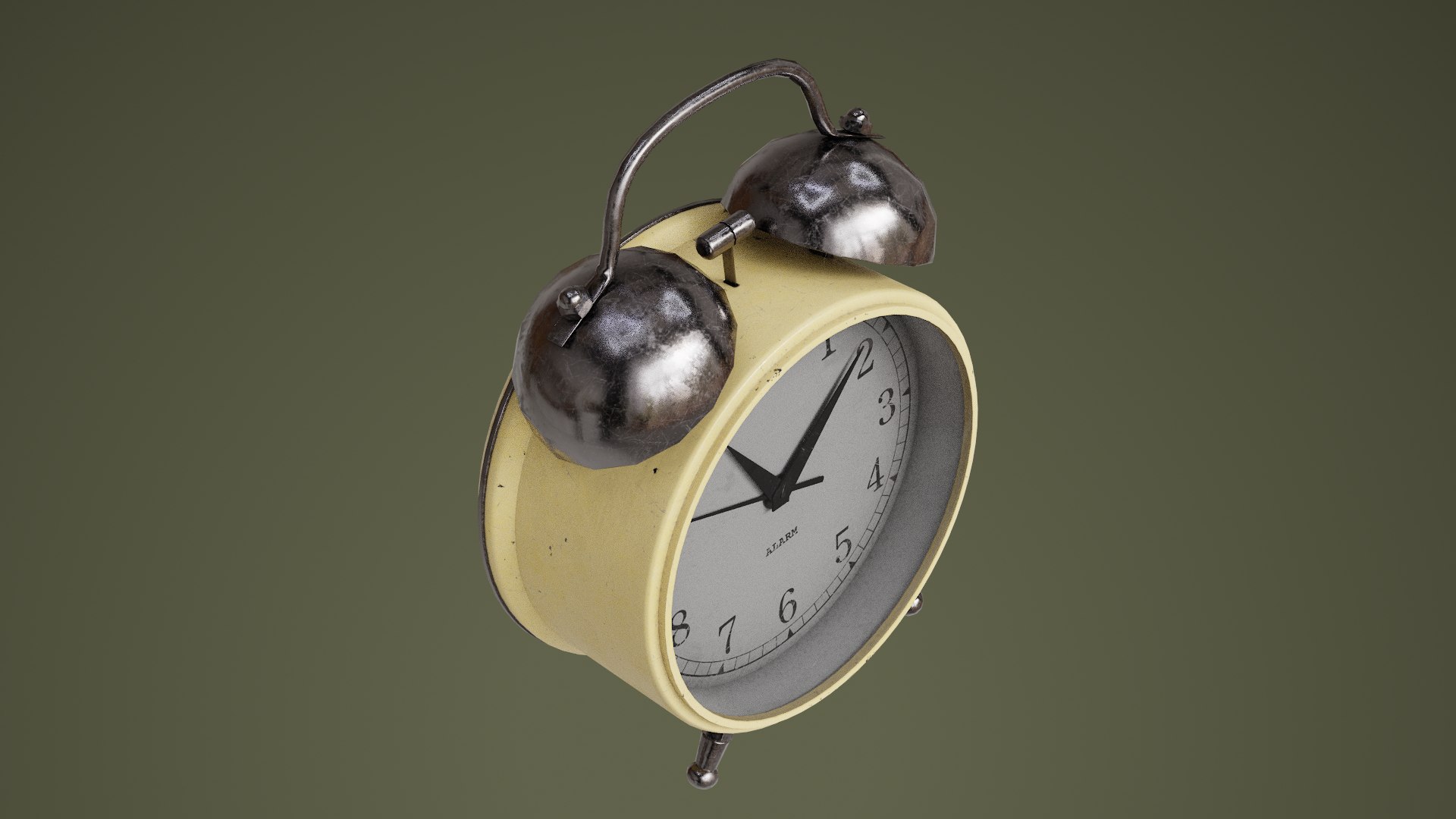 Alarm Clock Gameready 3D - TurboSquid 2141666