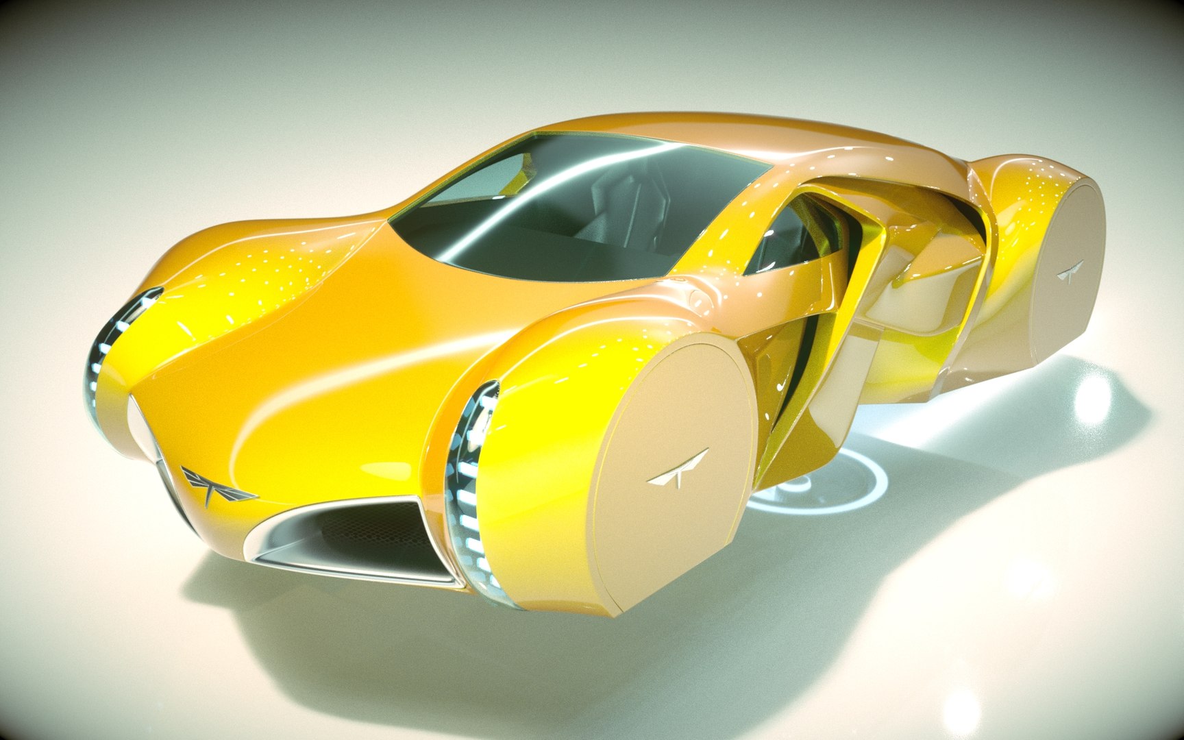 Hover Car 3D Model - TurboSquid 1509447