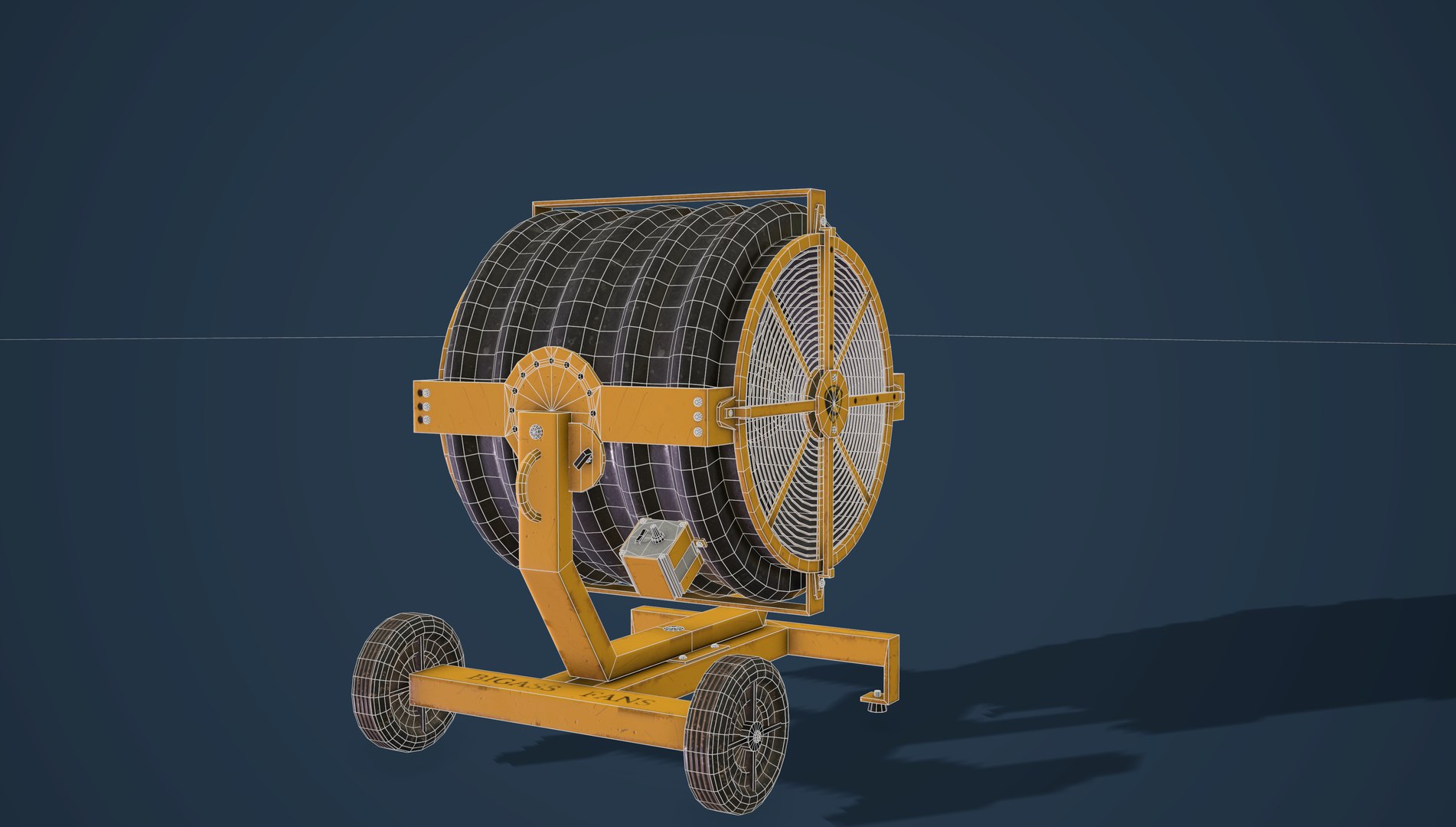 3D Fan Bigass Model - TurboSquid 1596156