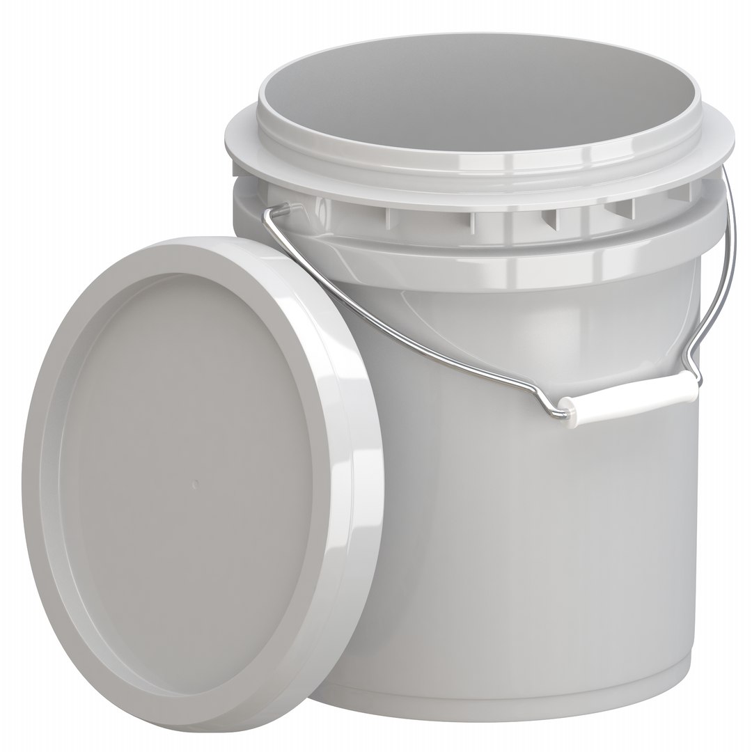 Food Grade 5l Plastic 3D Model - TurboSquid 1640646