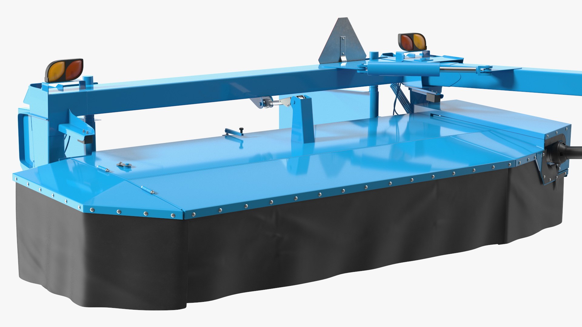 3D Side Pull Disc Mower Conditioners Rigged - TurboSquid 1942003