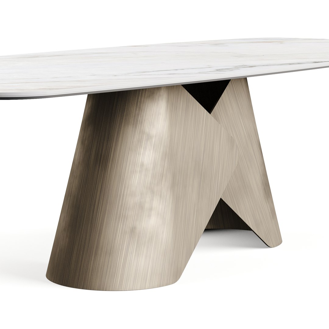 Cattelan Scott Keramik Table 3D Model - TurboSquid 2055900
