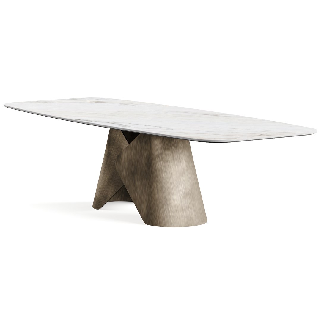 Cattelan Scott Keramik Table 3D Model - TurboSquid 2055900