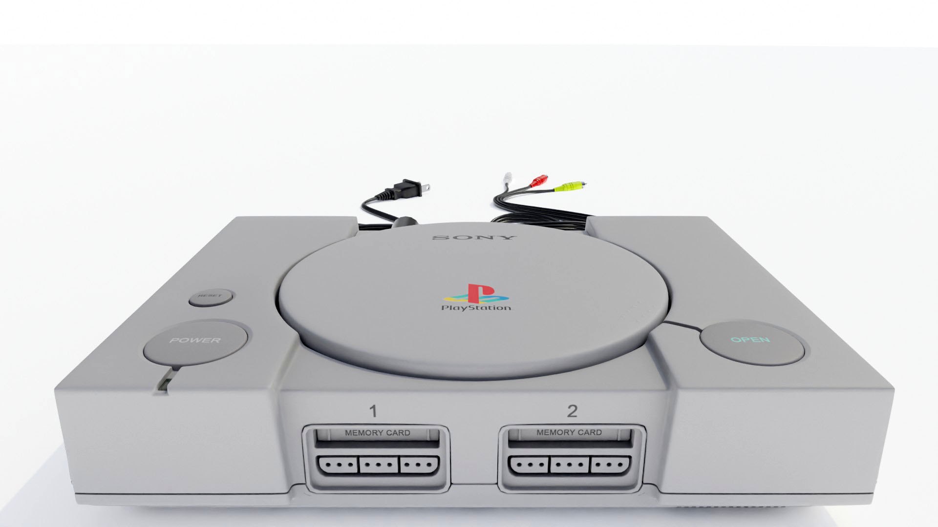 3D Sony PlayStation Console Original Model - TurboSquid 1949449