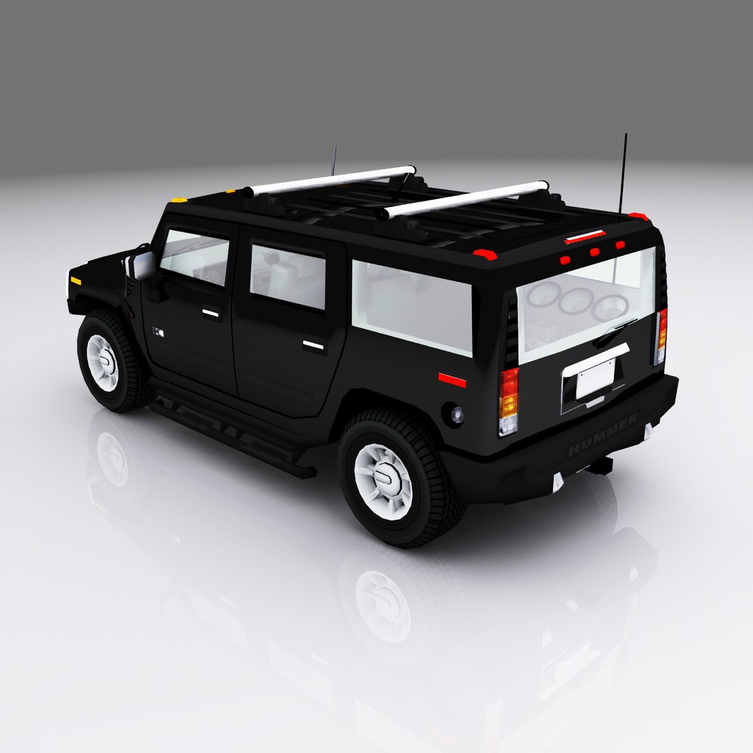 3D hummer h3 model - TurboSquid 1319609