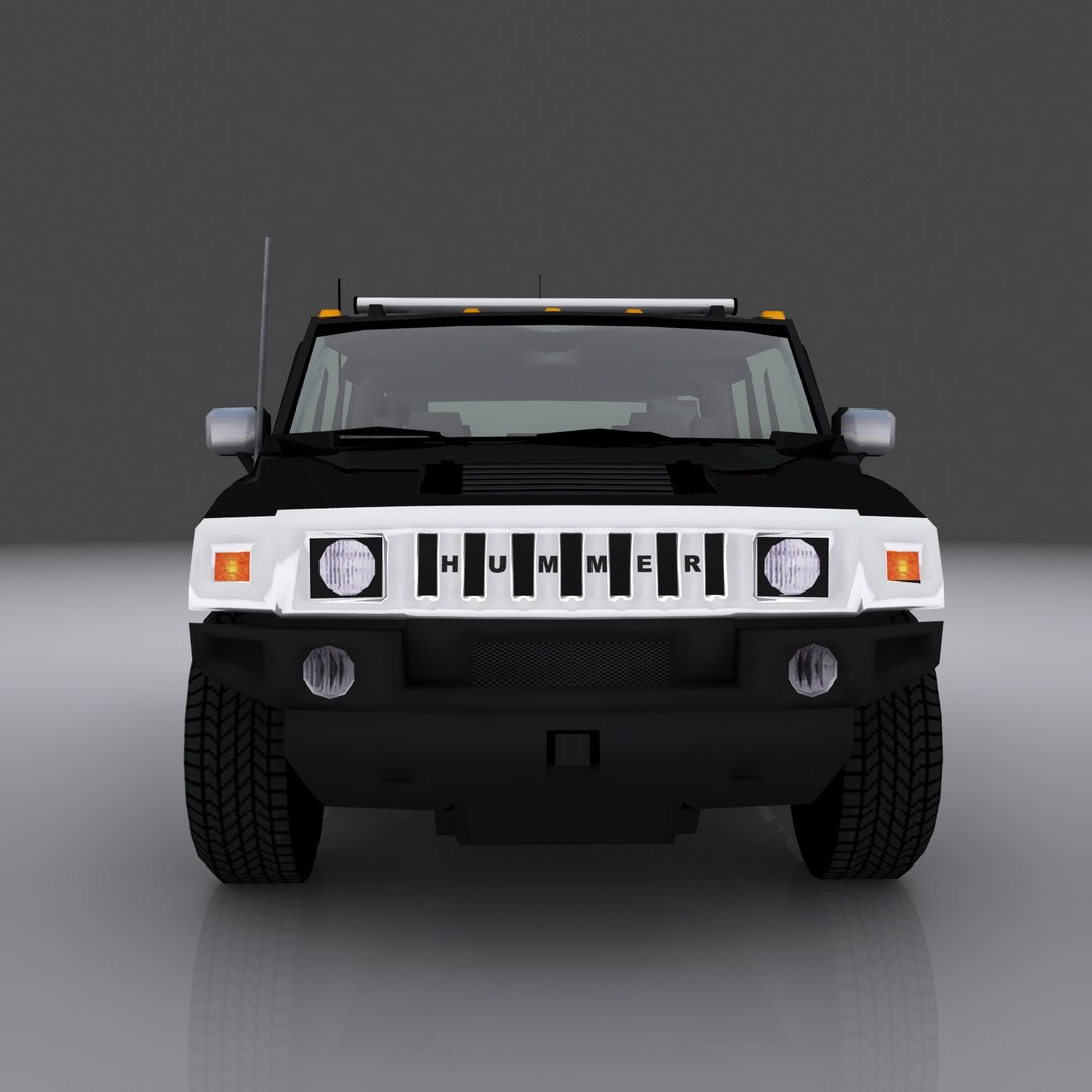 3D hummer h3 model - TurboSquid 1319609