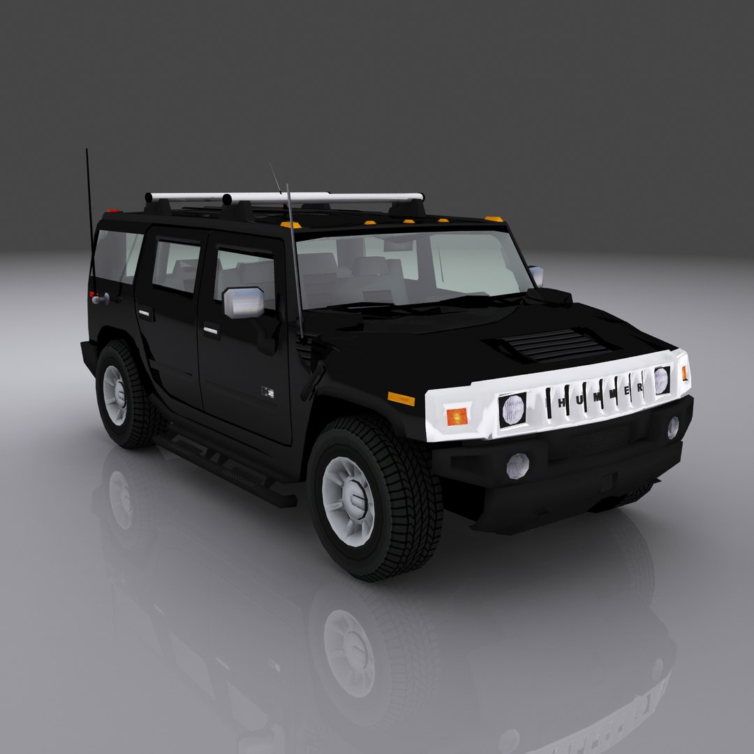 3D hummer h3 model - TurboSquid 1319609