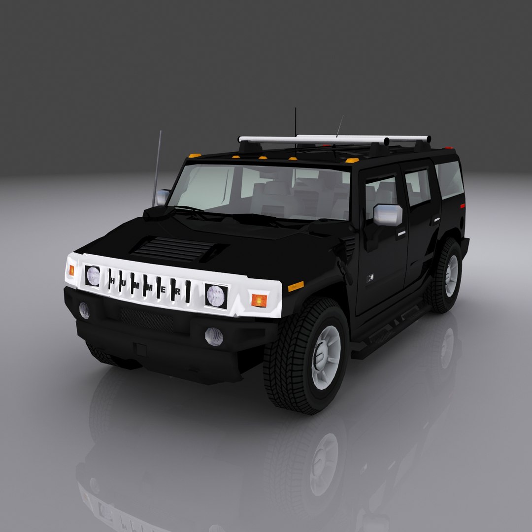 3D hummer h3 model - TurboSquid 1319609