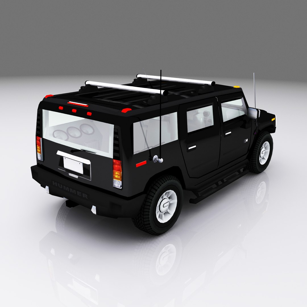 3D hummer h3 model - TurboSquid 1319609