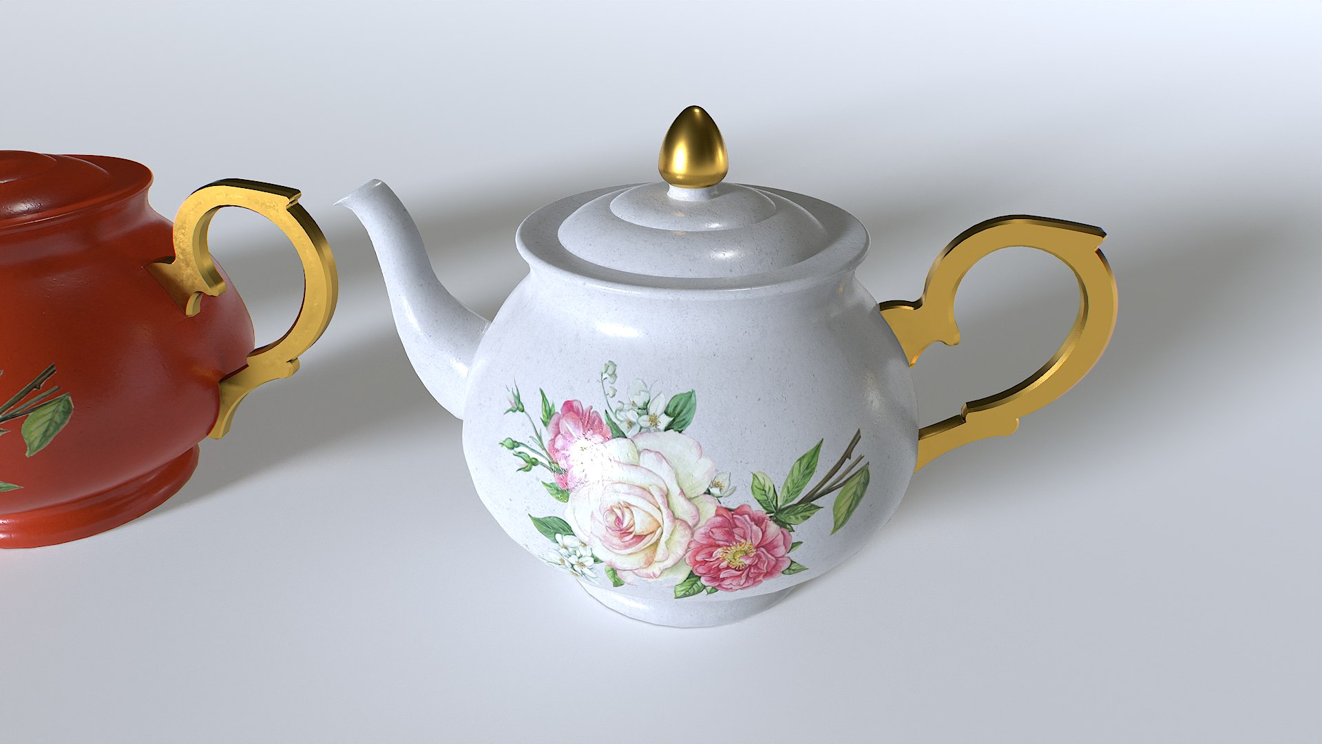 Teapot Pack 2 Model - TurboSquid 2368400