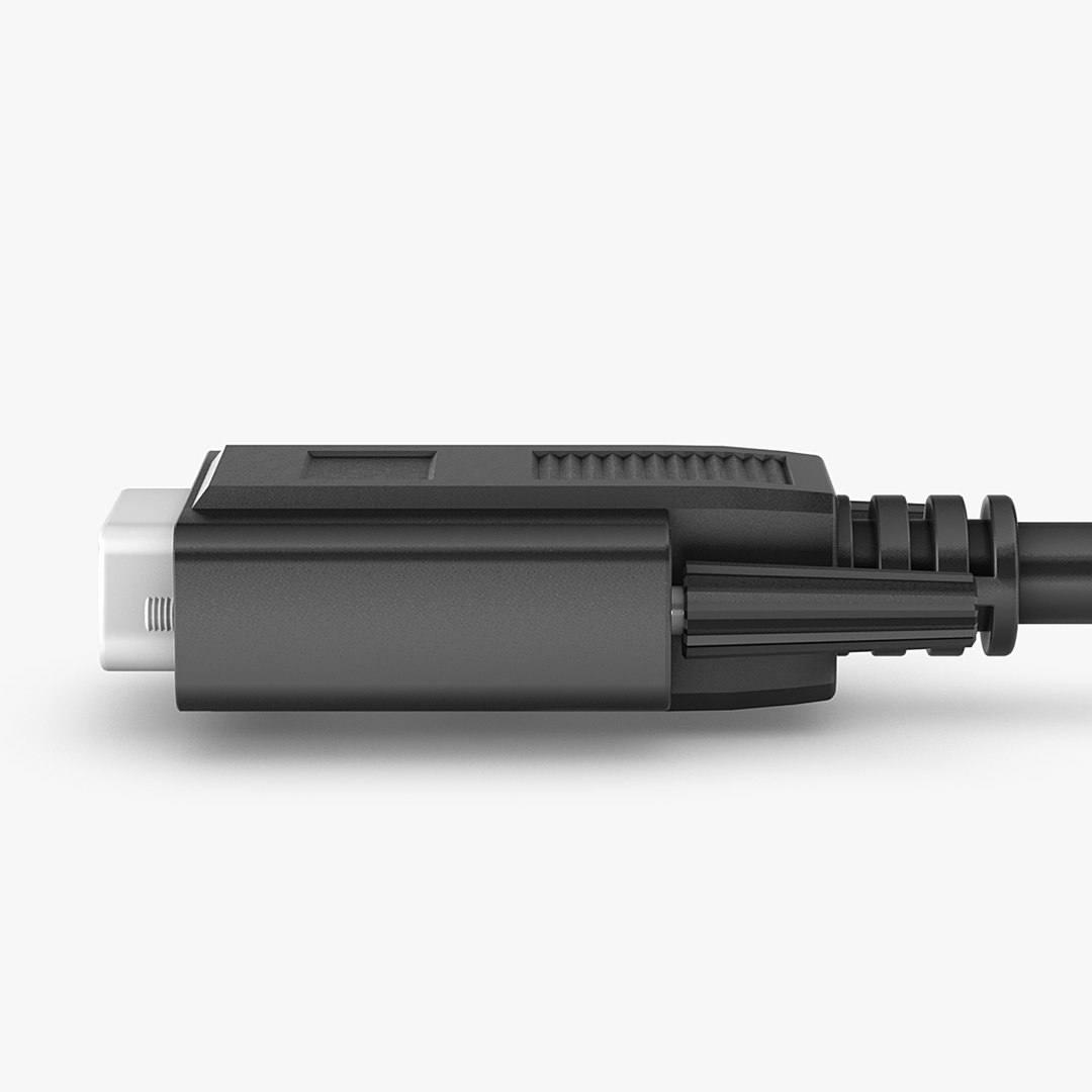 Rs-232 Plug Electronic 3D - TurboSquid 1277701