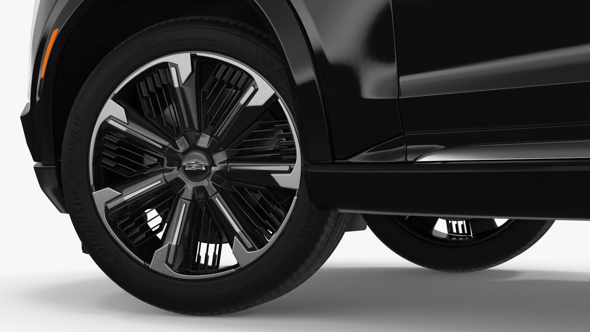 Cadillac Escalade IQ 2025 EV Black Raven Rigged For Cinema 4D Model ...