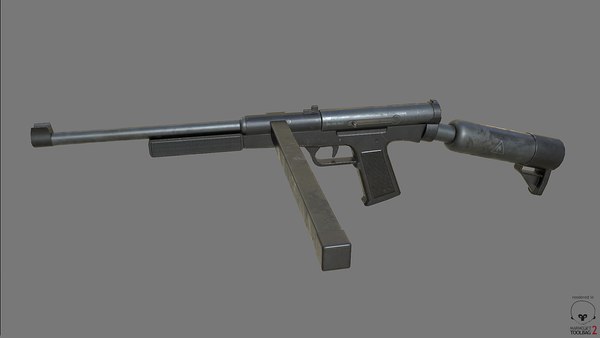 modelo 3d SMG-60 Softair PBR - TurboSquid 1057824