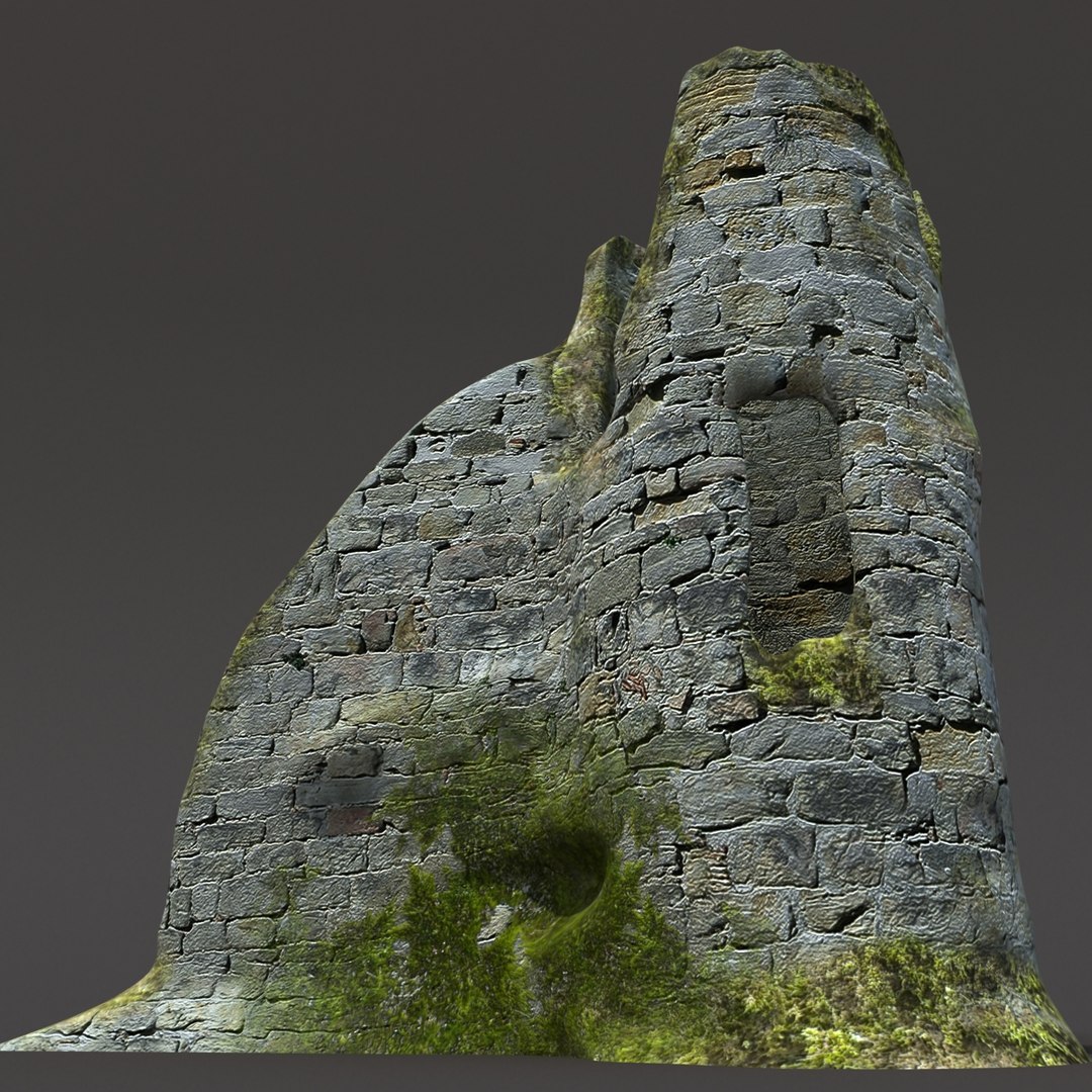 3d Model Castle Ruins