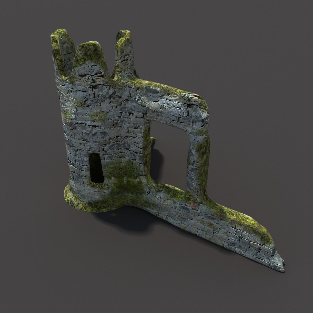 3d Model Castle Ruins