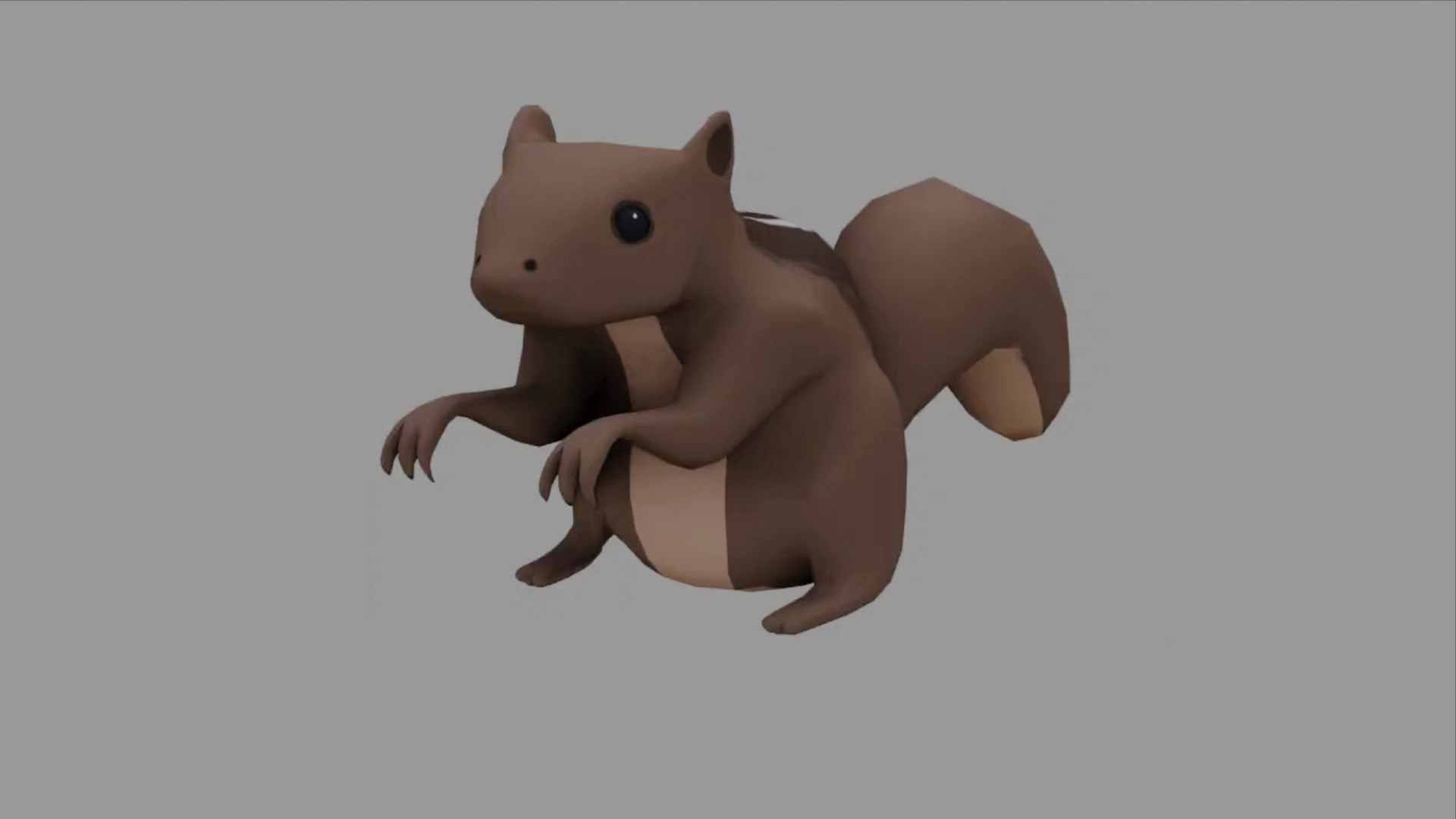 3D Squirrel - Low Poly - TurboSquid 1931011