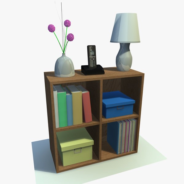 3d model cabinet decor
