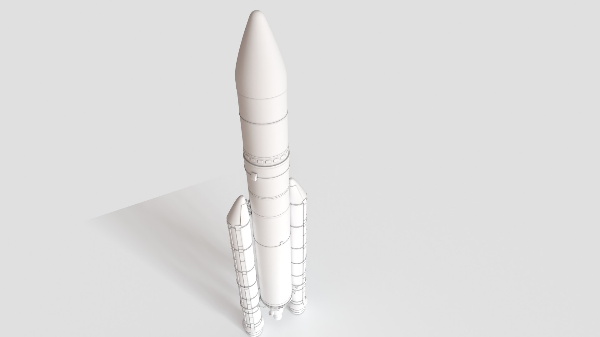 3D model ariane 5 eca rocket - TurboSquid 1204139