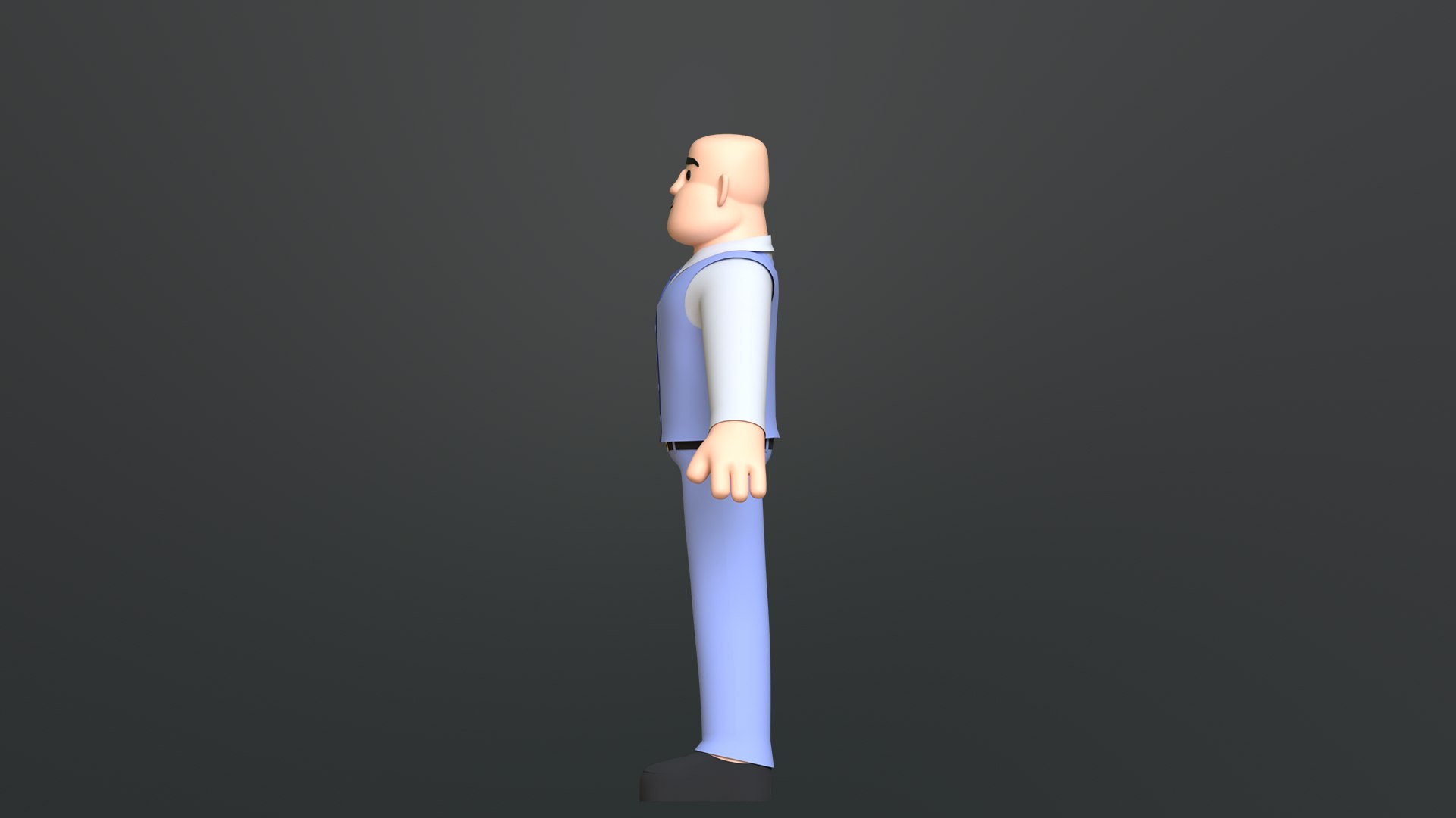 3D Minimal Man Suit - TurboSquid 2287295