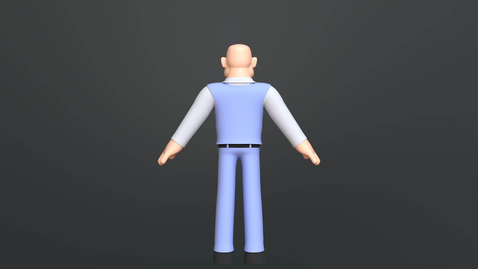 3D Minimal Man Suit - TurboSquid 2287295