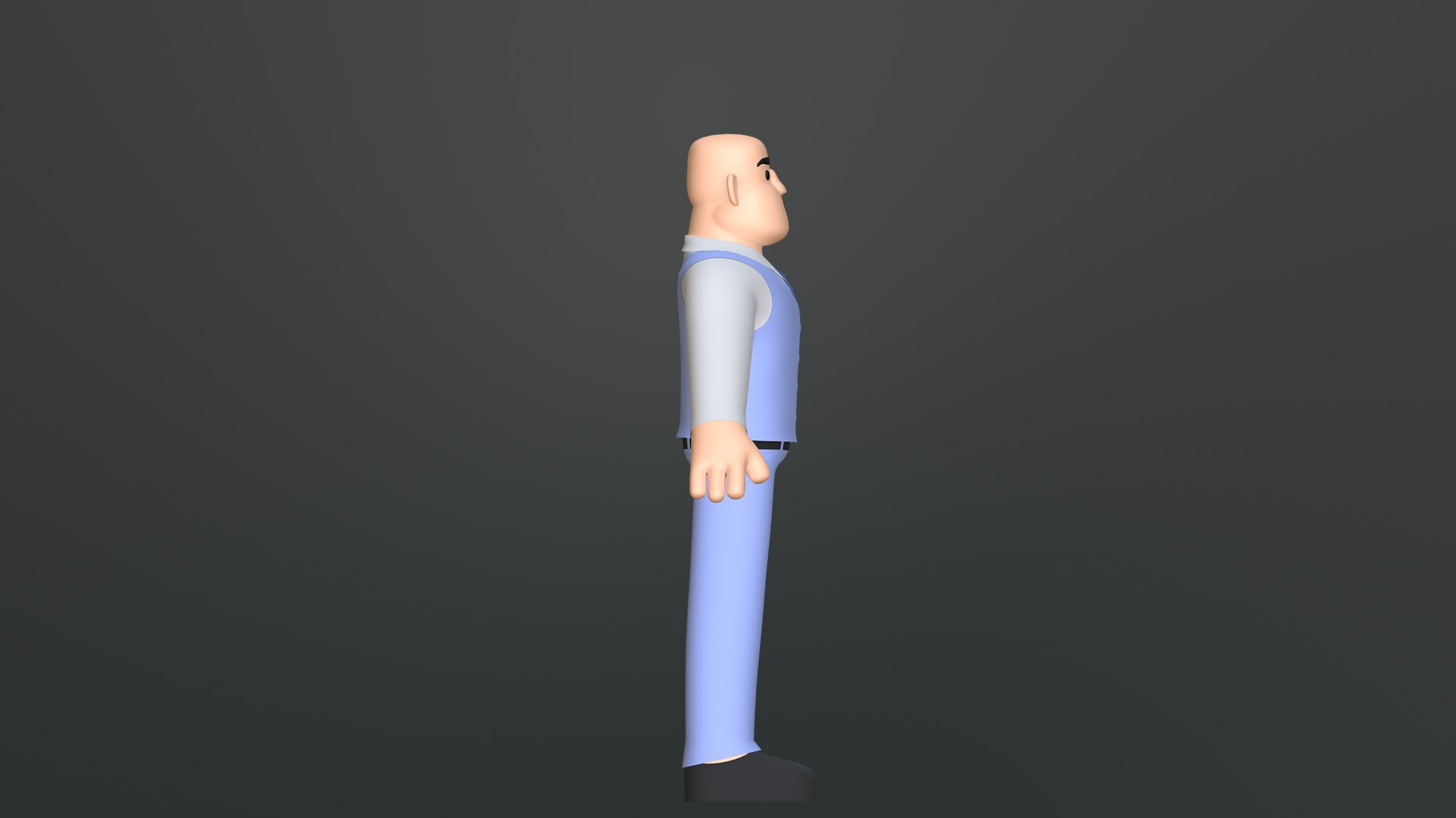 3D Minimal Man Suit - TurboSquid 2287295