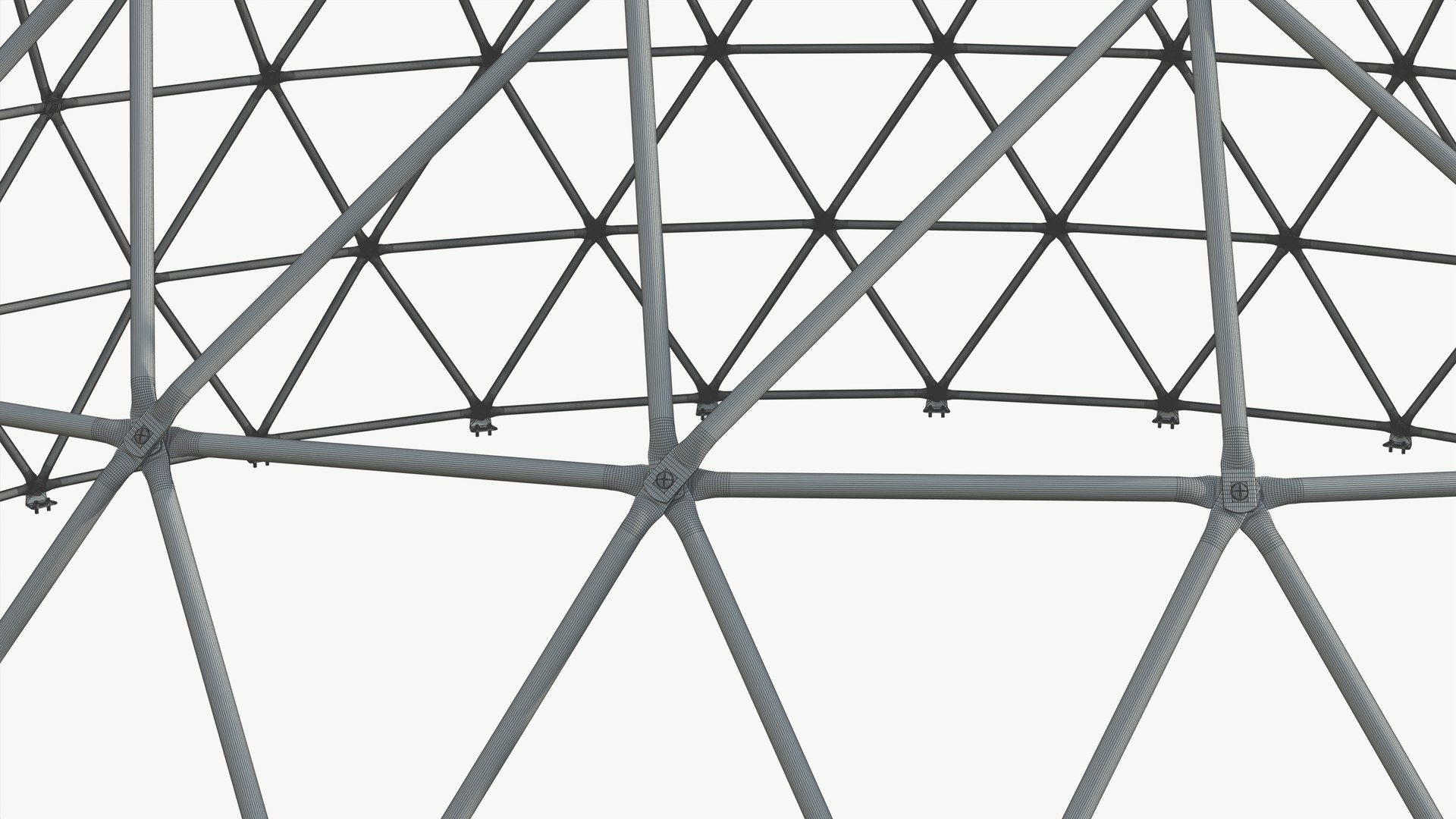 3D Model Geodesic Dome V6 Realistic - TurboSquid 2214375