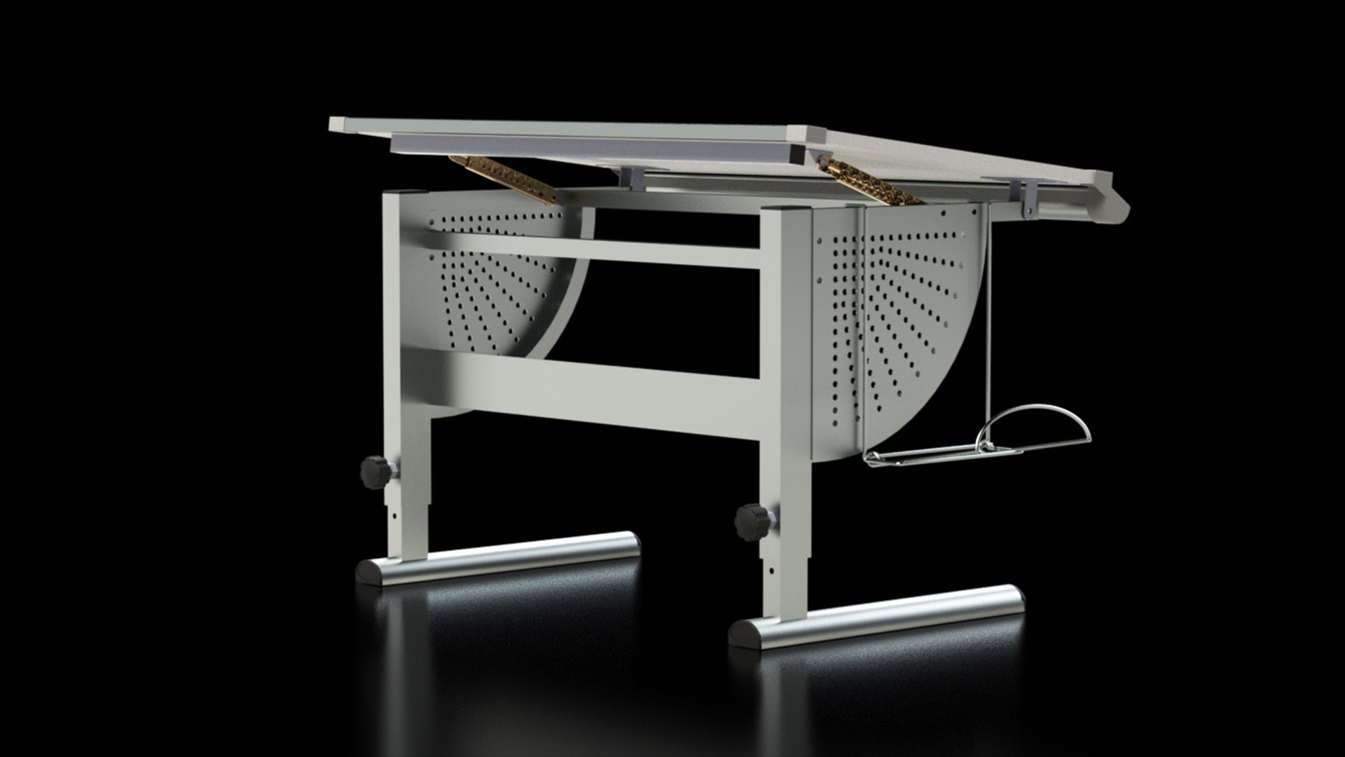 Drafting Table 3D Model - TurboSquid 2006633