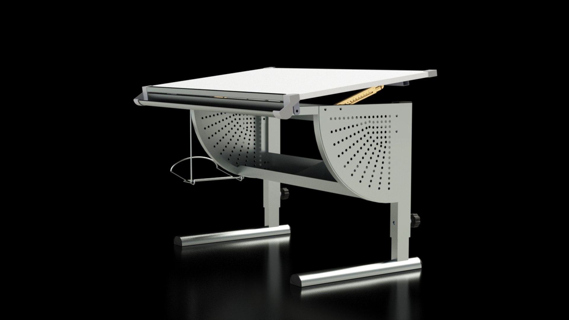Drafting Table 3D Model - TurboSquid 2006633