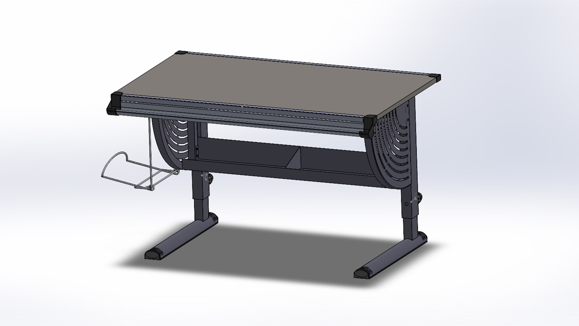 Drafting Table 3D Model - TurboSquid 2006633