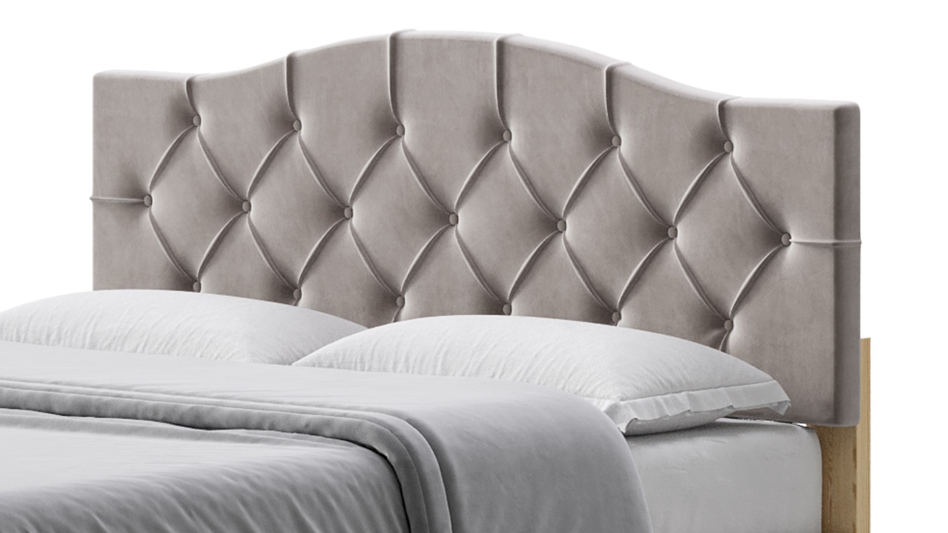 Perth Fabric Bed Frame 3D - TurboSquid 2229419