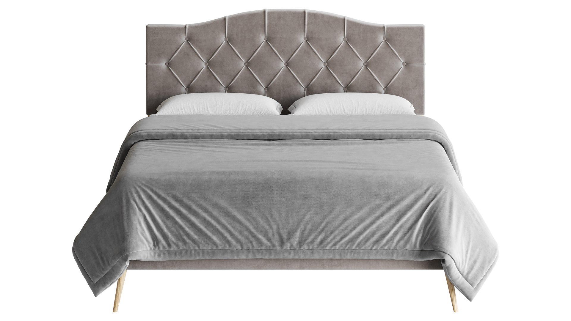 Perth Fabric Bed Frame 3D - TurboSquid 2229419
