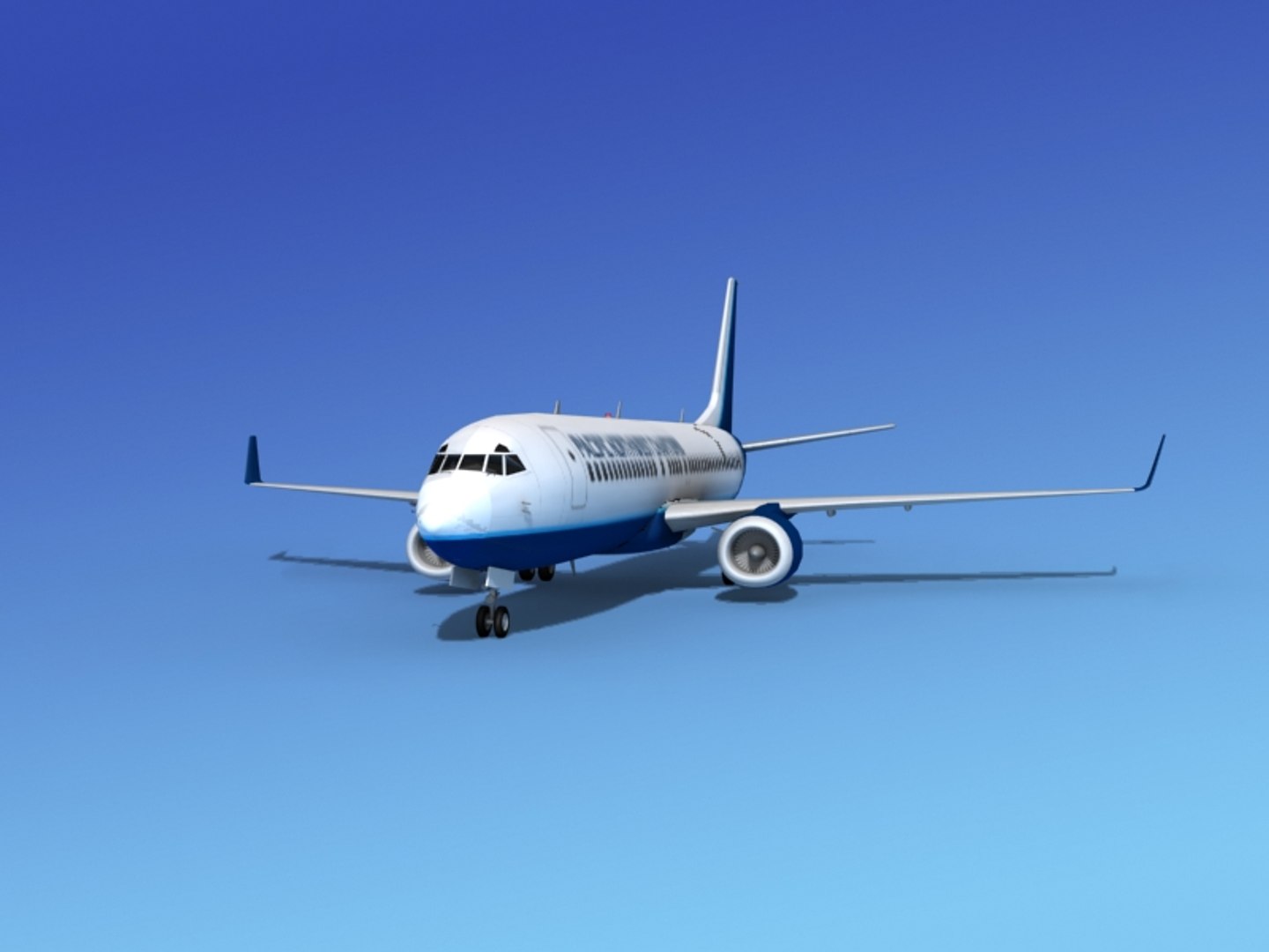 3d Model Boeing 737-800 737