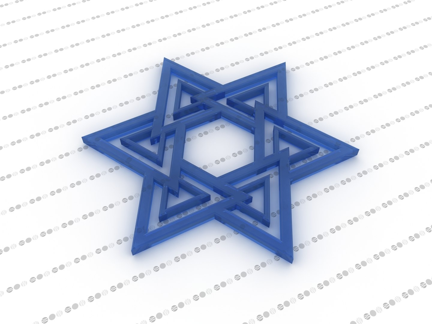 Star david 3D model - TurboSquid 1416722