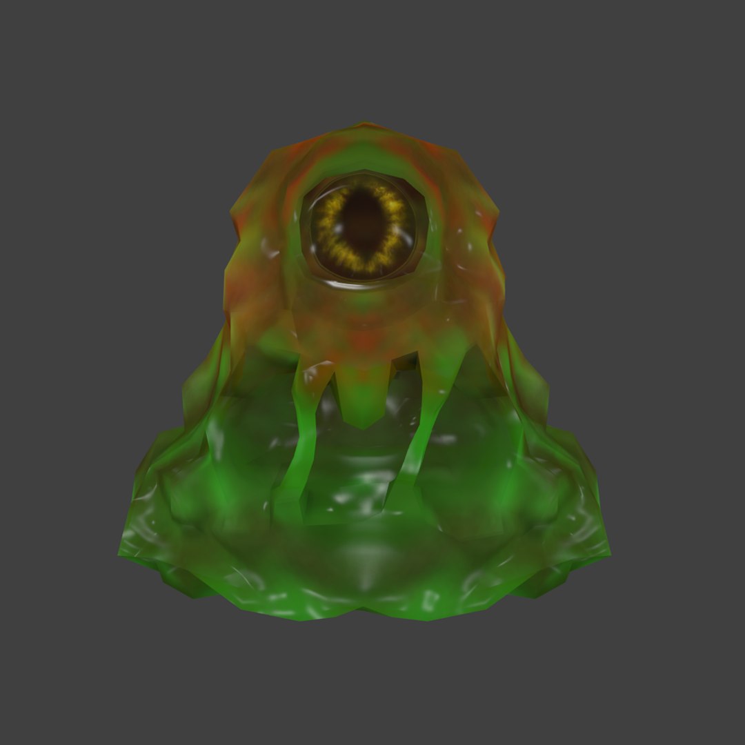 Jelly monster 3D - TurboSquid 1249844