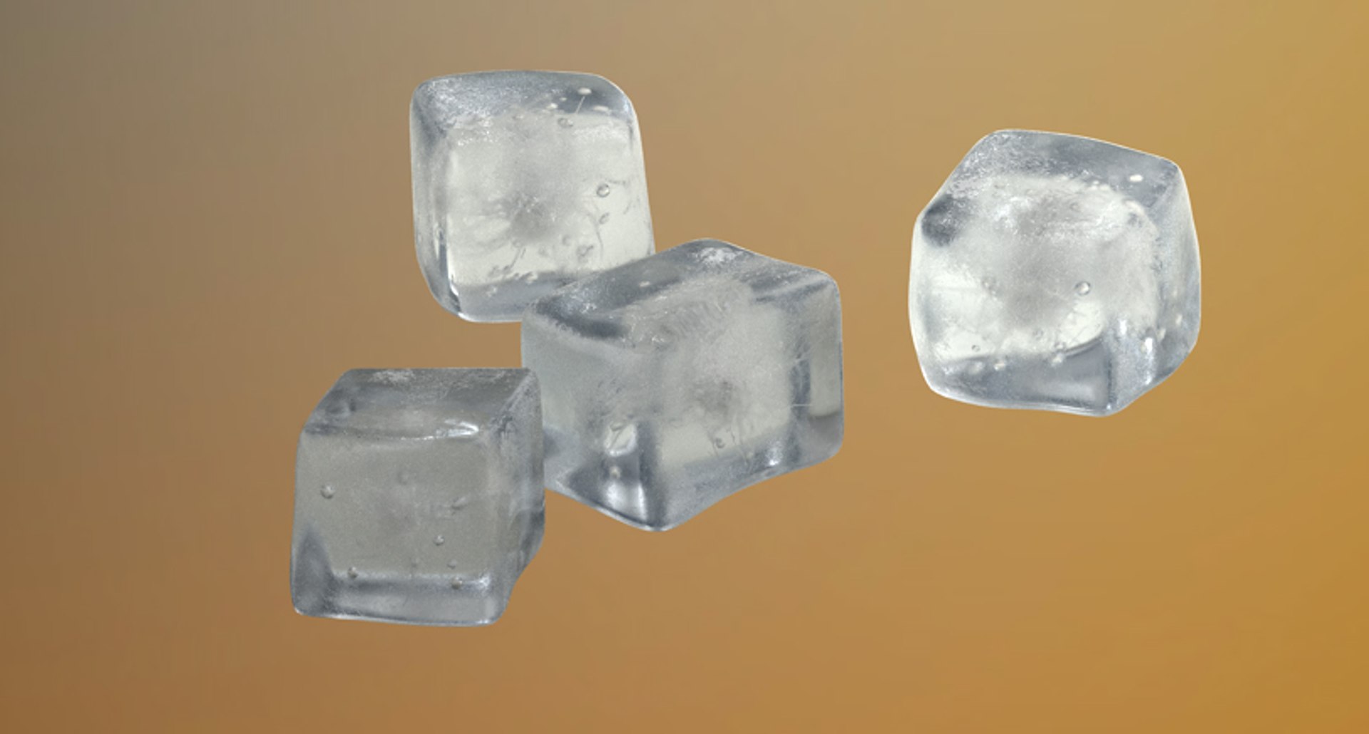 Ice Cubes 3D Model - TurboSquid 1407188