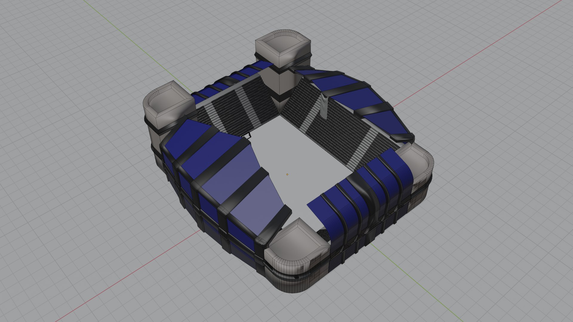 Football Stadium - Inter 3D model - TurboSquid 1882282