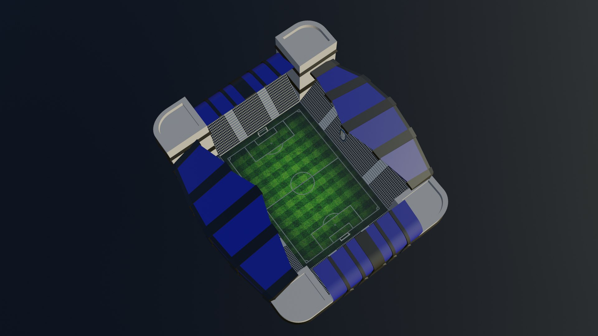 Football Stadium - Inter 3D model - TurboSquid 1882282